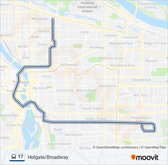 17 Route: Schedules, Stops & Maps - NE 27th & Dekum (North) (Updated)