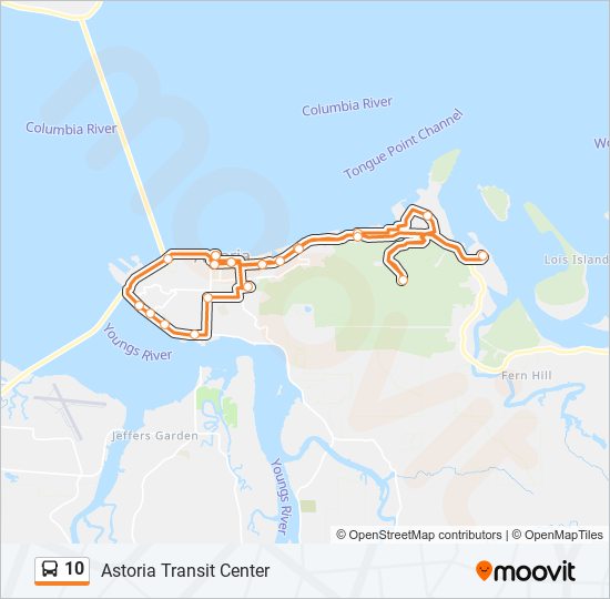 10 Route: Schedules, Stops & Maps - Astoria Transit Center (Updated)