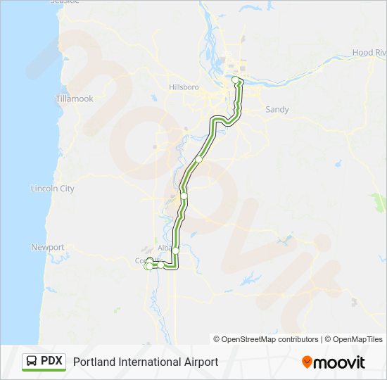 pdx Route: Schedules, Stops & Maps - Portland International Airport ...