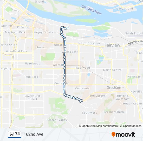 74 Route: Schedules, Stops & Maps - NE 166th & Airport Way (North ...
