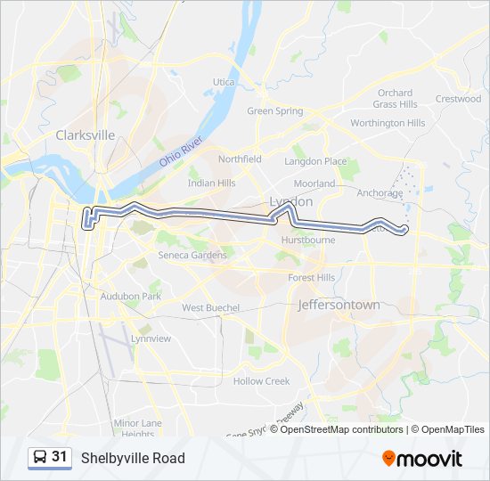 31 Route: Schedules, Stops & Maps - Downtown 5th & Market (Updated)