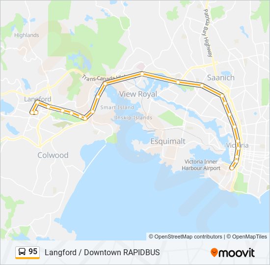 95 Route: Schedules, Stops & Maps - Blink - to Downtown (Updated)