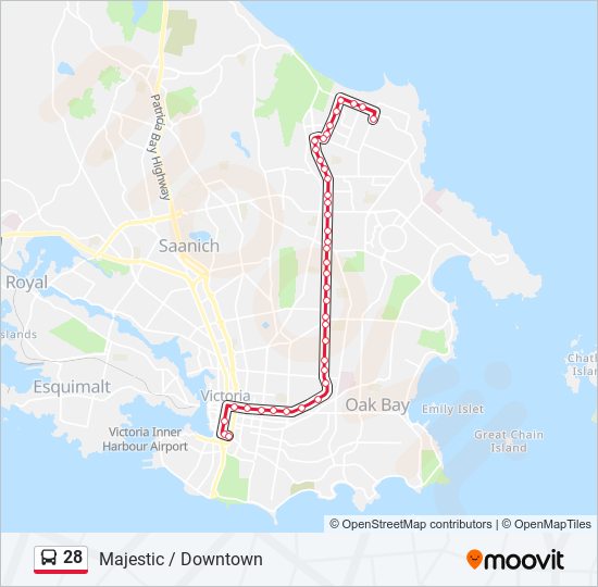 28 Route: Schedules, Stops & Maps - Downtown (Updated)