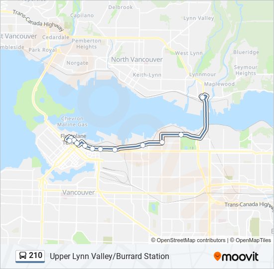 210 Route: Schedules, Stops & Maps - Phibbs Exchange (Updated)