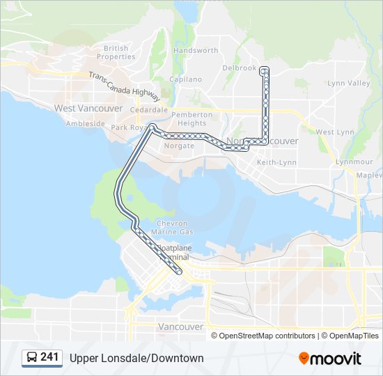 241 Route: Schedules, Stops & Maps - Downtown (Updated)
