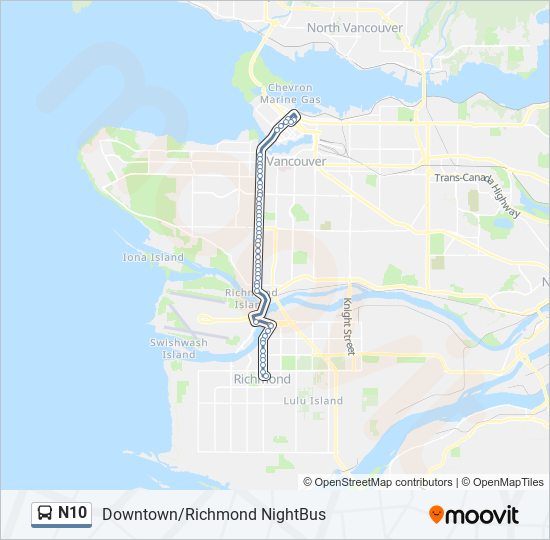 n10 Route: Schedules, Stops & Maps - Brighouse Station (Updated)