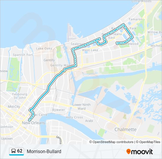 62 Route: Schedules, Stops & Maps - Main Library-Cbd Via Wal-Mart (Updated)