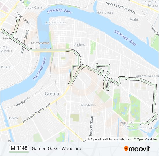 Ruta 114b: horarios, paradas y mapas - Tall Timbers Via Wilty Terminal ...