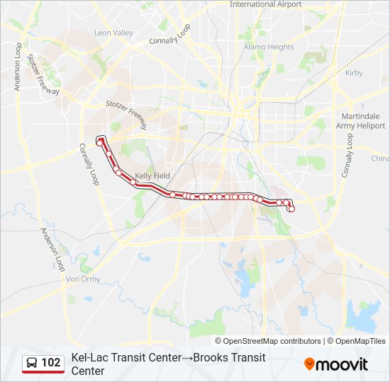 102 Route: Schedules, Stops & Maps - Kel-Lac Transit Center‎→Brooks ...