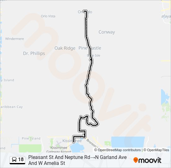 18 Route: Schedules, Stops & Maps - Pleasant St And Neptune Rd‎→N ...