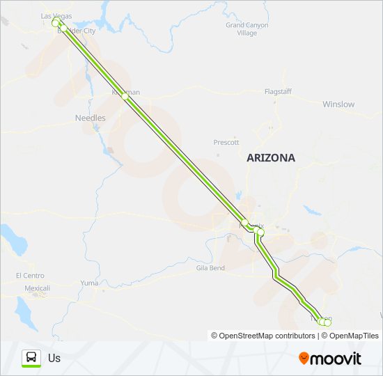 Ruta flixbus 2040: horarios, paradas y mapas - Tucson (East) (Actualizado)
