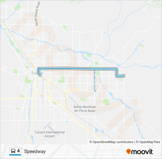 4 Route: Schedules, Stops & Maps - Downtown (Updated)