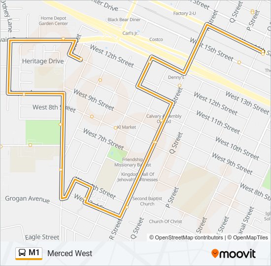 Ruta m1: horarios, paradas y mapas - Transpo (Outside) (Actualizado)