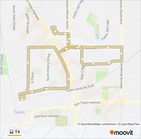 Ruta t4: horarios, paradas y mapas - (Actualizado)