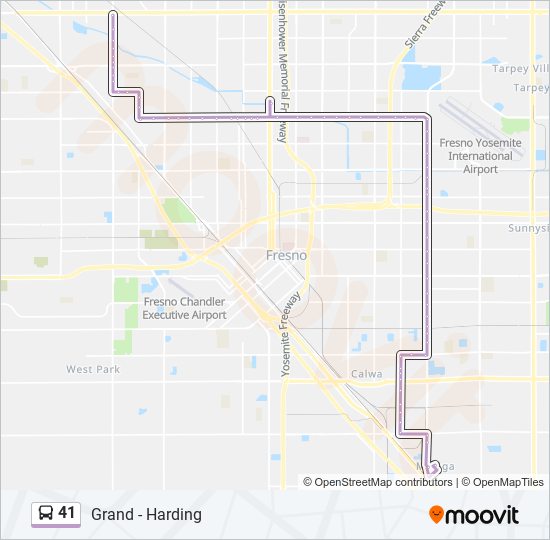 41 Route: Schedules, Stops & Maps - Grand - Harding (Updated)