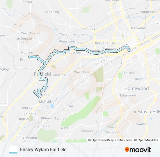 Ruta ensley wylam fai: horarios, paradas y mapas - Dollar Tree Aronov ...