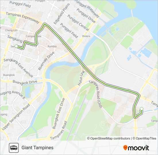 GIANT TAMPINES SHUTTLE Route: Schedules, Stops & Maps - Giant Tampines ...