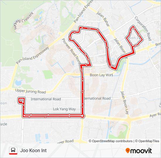 258M Route: Schedules, Stops & Maps - Joo Koon Int (Updated)