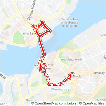 950 Route: Schedules, Stops & Maps - Woodlands Temp Int (Updated)