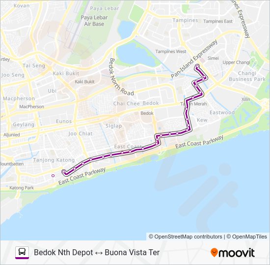 48 Route Schedules Stops Maps Bedok Nth Depot Updated 