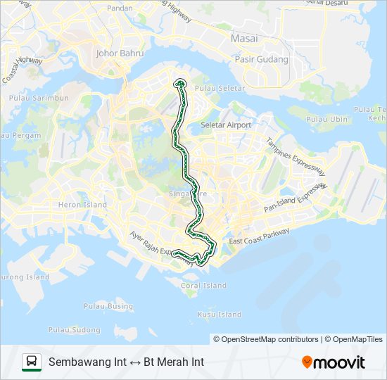 167 Route: Schedules, Stops & Maps - Sembawang Int (Updated)