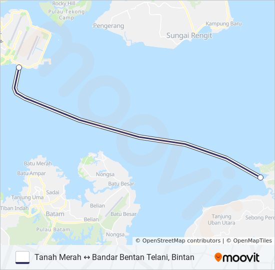 bintan resort ferries Route: Schedules, Stops & Maps - Tanah Merah ...