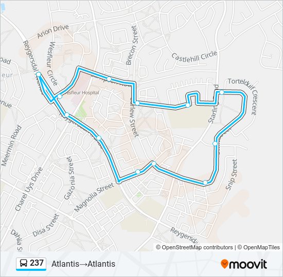 237 Route: Schedules, Stops & Maps - Atlantis‎→Atlantis (Updated)