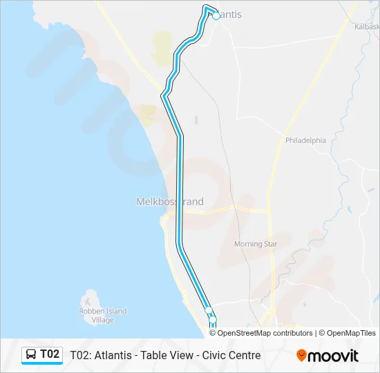 T02 Route: Schedules, Stops & Maps - Atlantis‎→Table View (Updated)