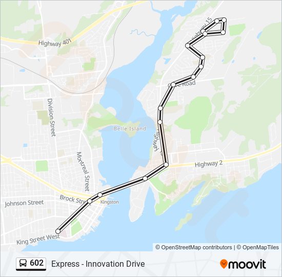 602 Route: Schedules, Stops & Maps - Express - Innovation Drive (Updated)