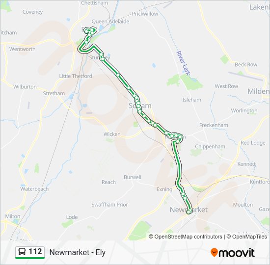 112 Route: Schedules, Stops & Maps - Newmarket (Updated)