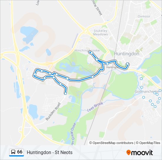 66 Route: Schedules, Stops & Maps - Brampton (Updated)