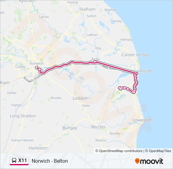 x11 Route: Schedules, Stops & Maps - Belton (Updated)