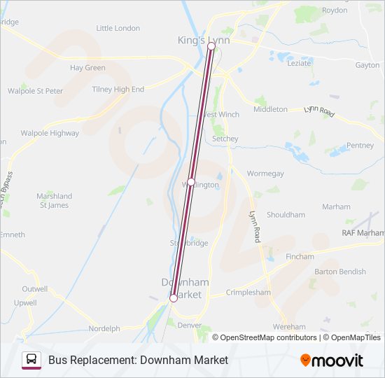 great northern Route: Schedules, Stops & Maps - Bus Replacement ...