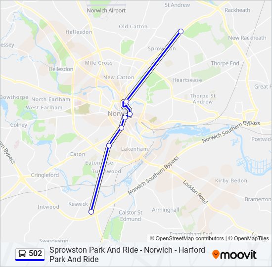 502 Route: Schedules, Stops & Maps - Harford (Updated)