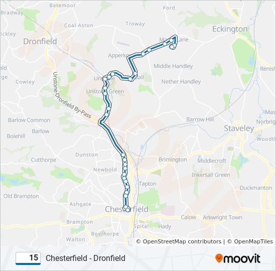 15 Route: Schedules, Stops & Maps - Marsh Lane (Updated)