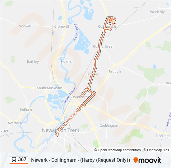 367 Route: Schedules, Stops & Maps - Newark (Updated)