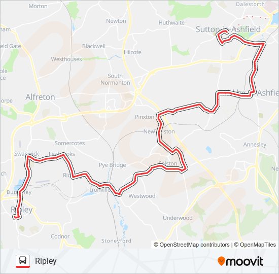 90 Route: Schedules, Stops & Maps - Ripley (Updated)