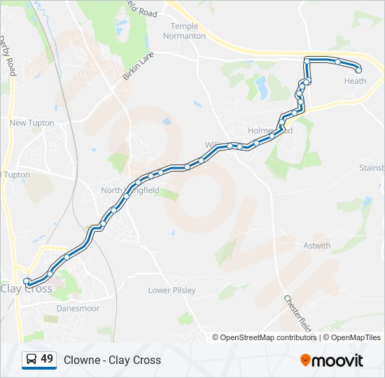49 Route: Schedules, Stops & Maps - Heath (Updated)