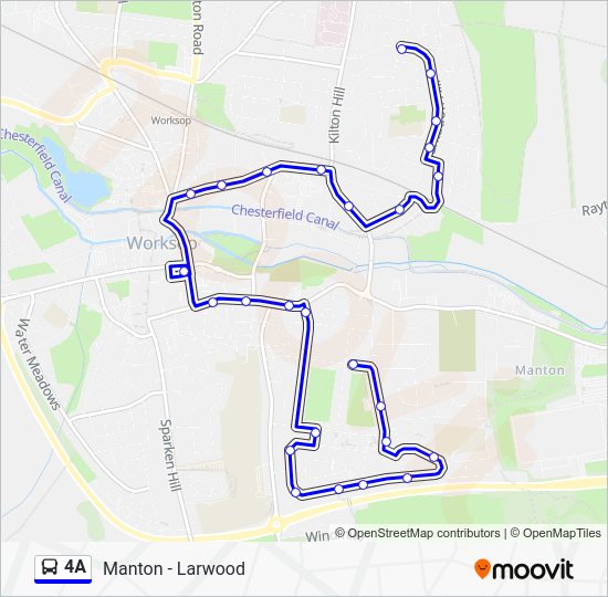 4A Route: Schedules, Stops & Maps - Kilton (Updated)