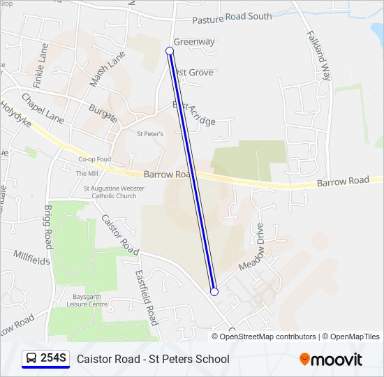 254s Route: Schedules, Stops & Maps - Barton-Upon-Humber (Updated)