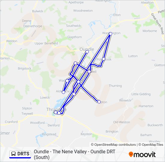 DRTS Route: Schedules, Stops & Maps - Clopton (Updated)