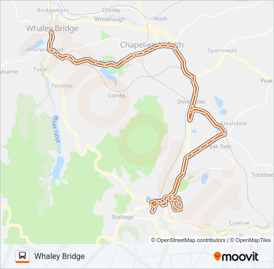 SKYLINE 199 Route: Schedules, Stops & Maps - Whaley Bridge (Updated)