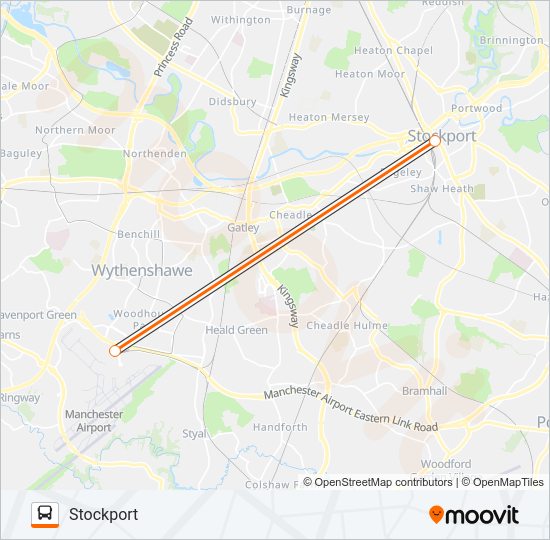 SKYLINE 199 Route: Schedules, Stops & Maps - Stockport (Updated)