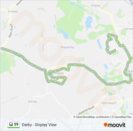 59 Route: Schedules, Stops & Maps - Smalley (Updated)