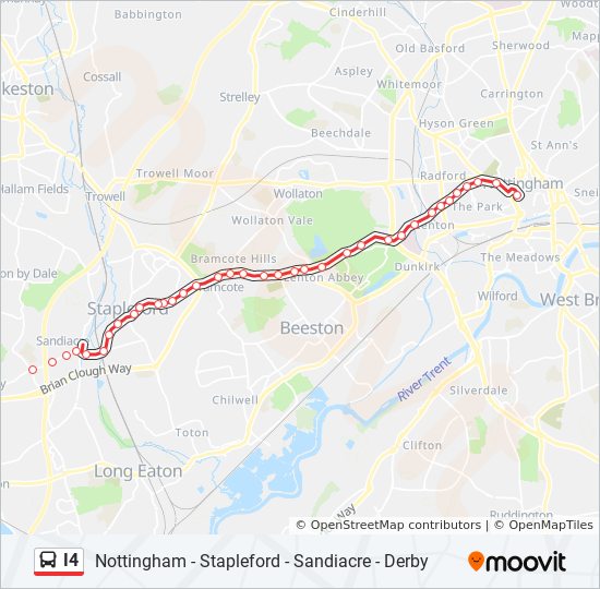 i4 Route: Schedules, Stops & Maps - (Updated)