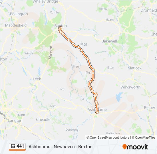 441 Route: Schedules, Stops & Maps - Buxton (Updated)