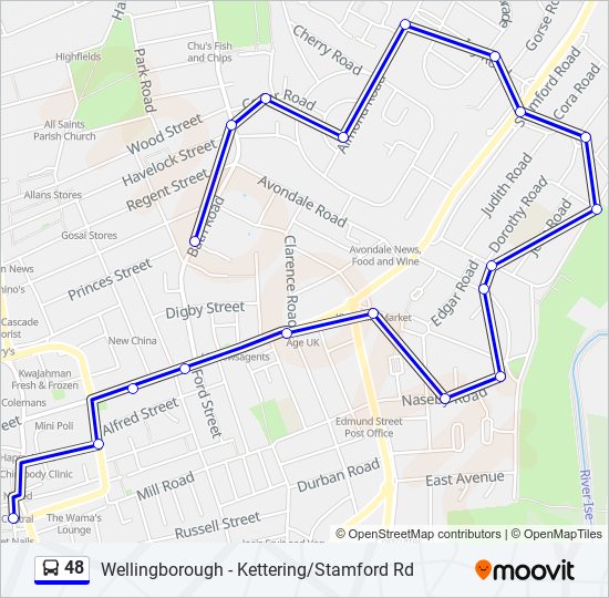 48-route-schedules-stops-maps-kettering-updated