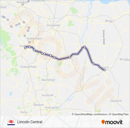 northern Route: Schedules, Stops & Maps - Lincoln Central (Updated)