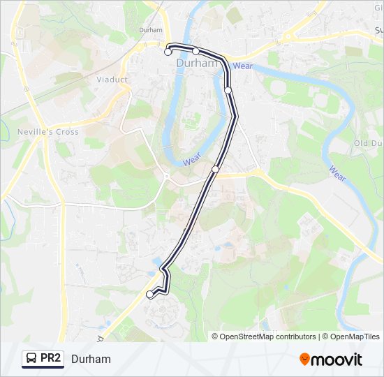 pr2 Route: Schedules, Stops & Maps - Durham (Updated)
