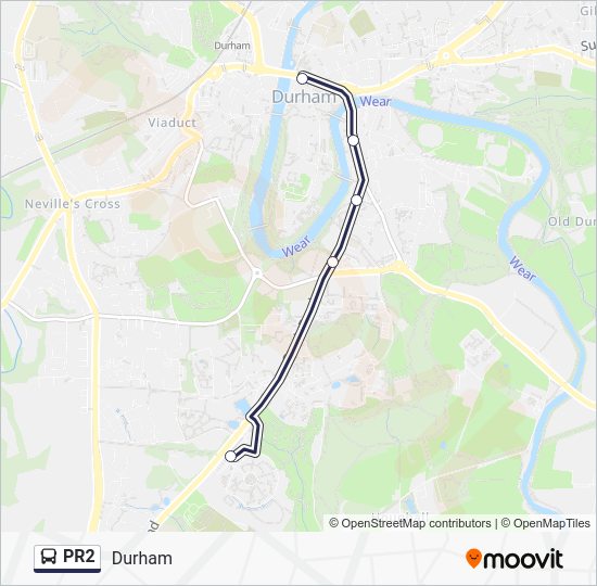 pr2 Route: Schedules, Stops & Maps - Durham (Updated)